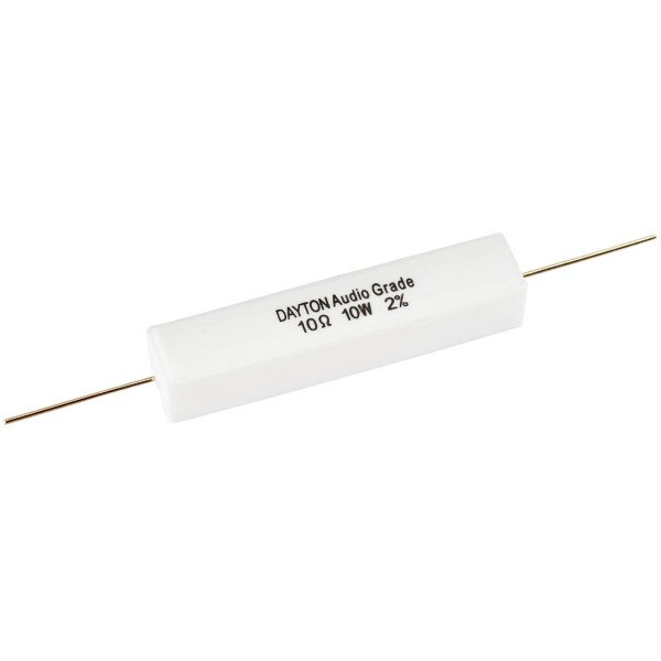 Dayton Audio DNR-10 10 Ohm 10W Precision Audio Grade Resistor