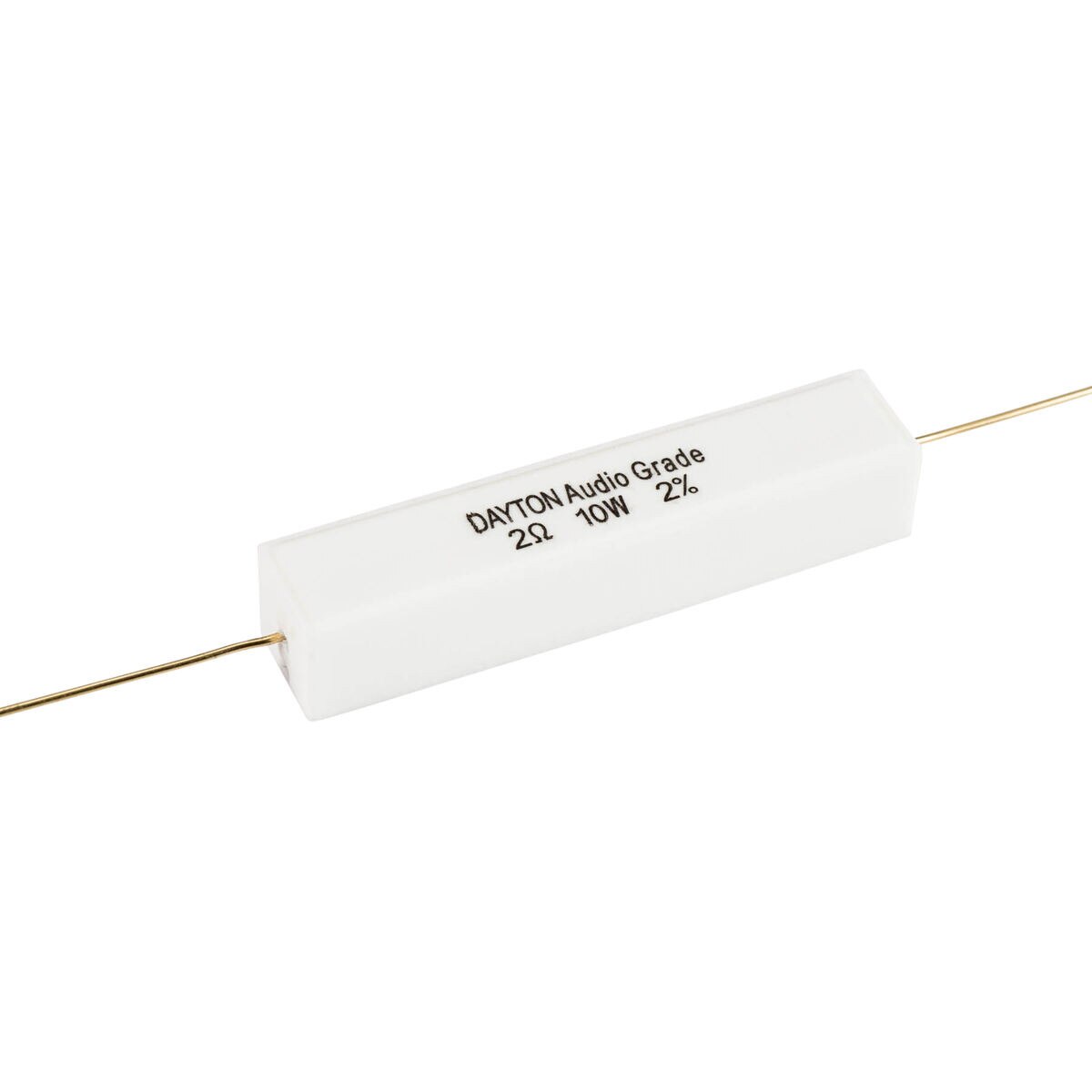Dayton Audio DNR-2.0 2 Ohm 10W Precision Audio Grade Resistor