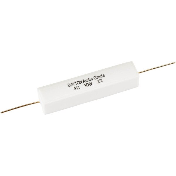 Dayton Audio DNR-4.0 4 Ohm 10W Precision Audio Grade Resistor