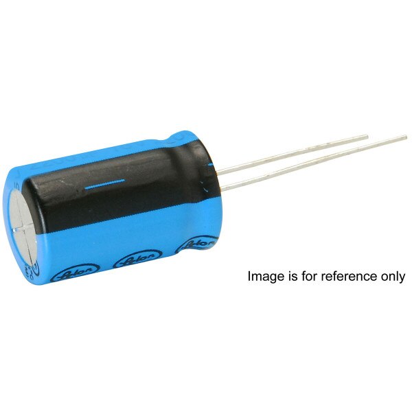 100uF 16V Radial Mini Electrolytic Capacitor
