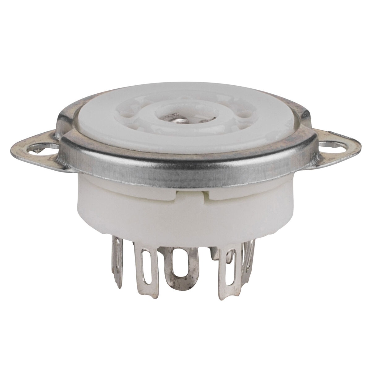 Parts Express 9 Pin Chassis Mount Ceramic Vacuum Tube Socket for 12AX7 ...