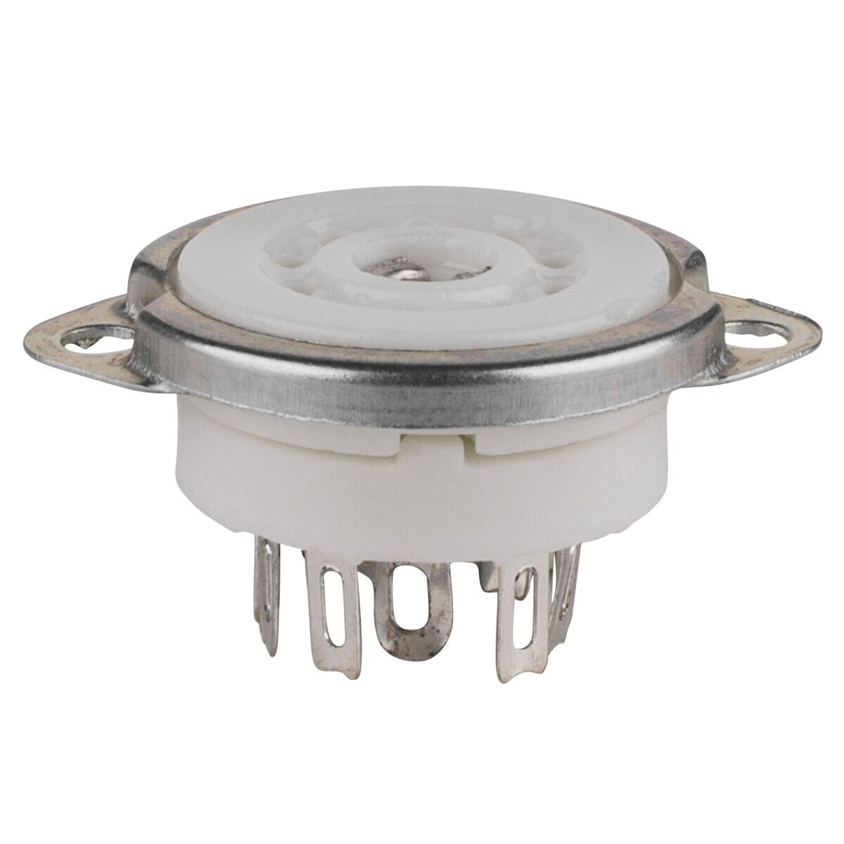 Parts Express 9 Pin Chassis Mount Ceramic Vacuum Tube Socket for 12AX7 ...