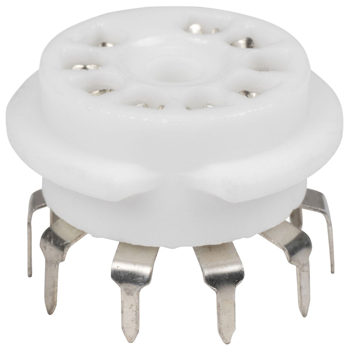 9-Pin Vacuum Tube Socket Ceramic PC Mount Spread Pins for Fender