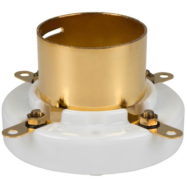 4-Pin Vacuum Tube Socket Gold Plated Ceramic for 211 845