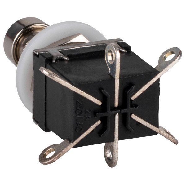 Parts Express DPDT Stomp Box Foot Switch 6 Pins Latching 2A 250V