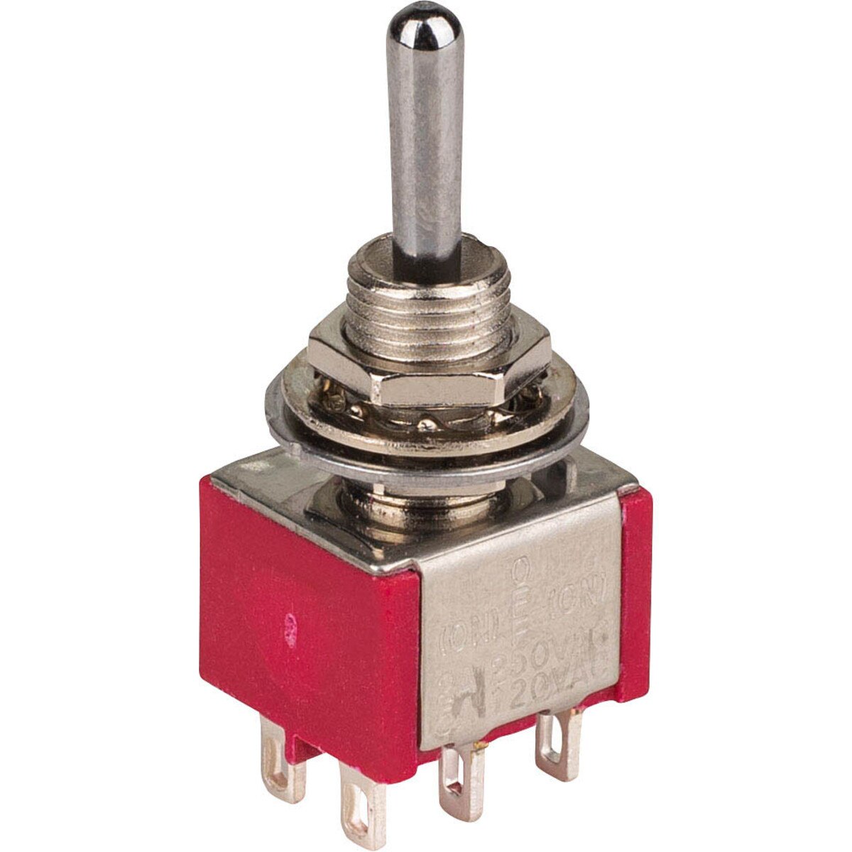 DPDT Mini Toggle Center Off Momentary