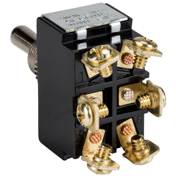 DPDT Heavy Duty Toggle Switch Center Off Momentary
