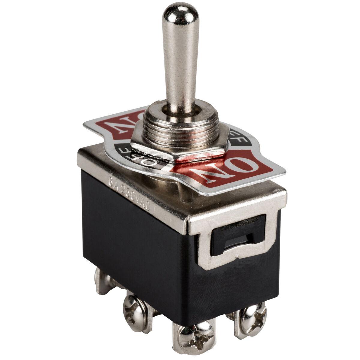 DPDT Medium Duty Toggle Switch Center Off