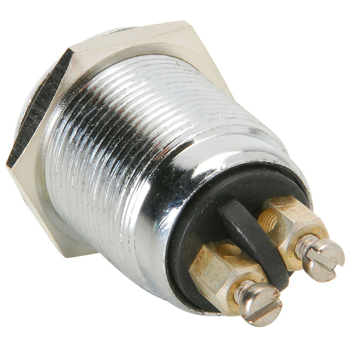 Momentary N.O. Metal Recessed Push Button Switch 4A 125V