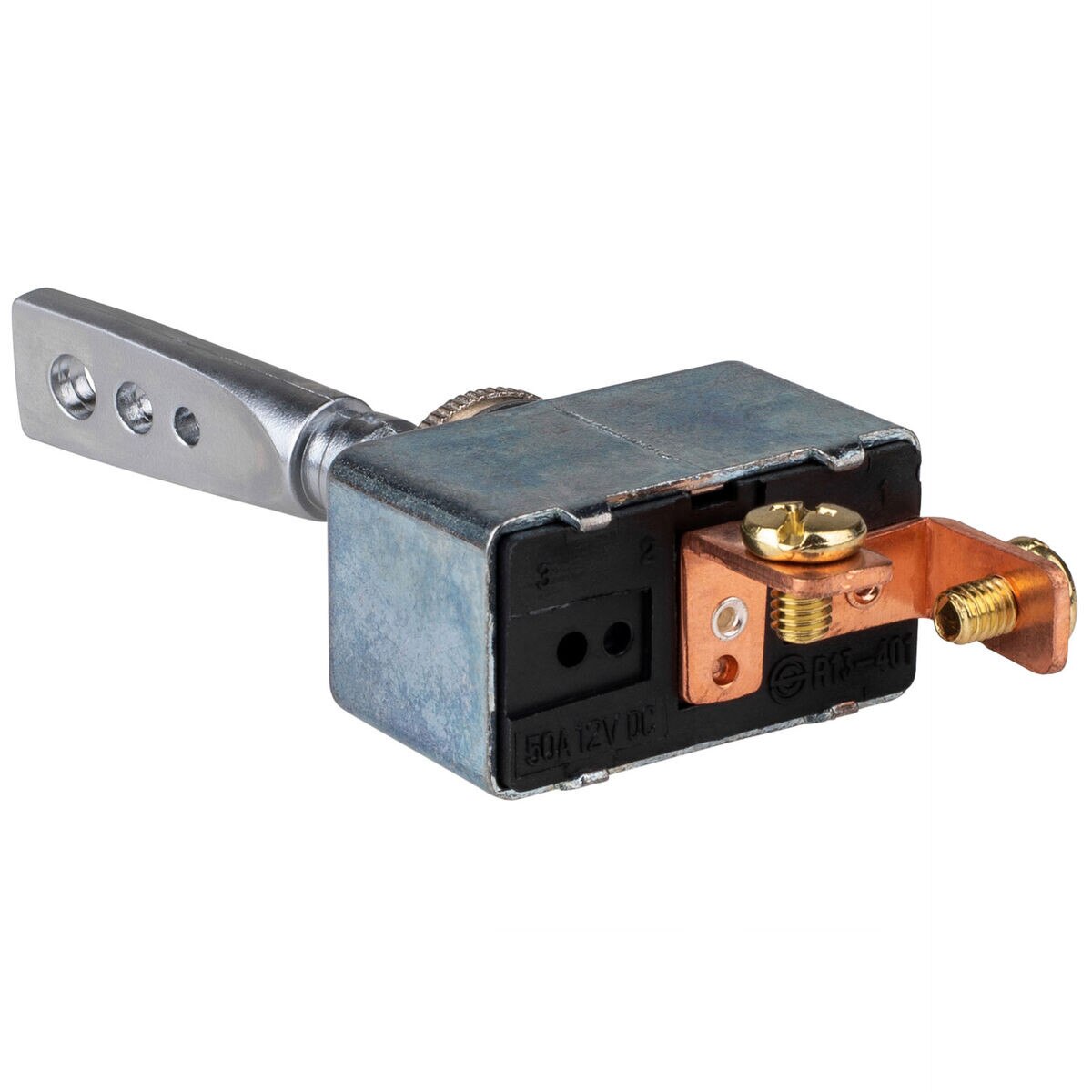 Heavy Duty Automotive 50A SPST Toggle Switch with Four Color Boots