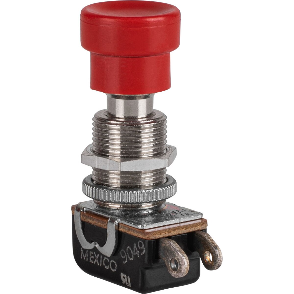 Arrow Hart SPST NC Momentary Stomp Switch with Vintage Red Cap