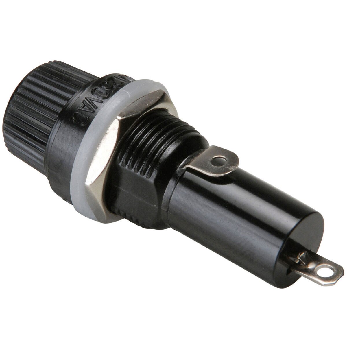 Screw Cap AGC Fuse Holder Black