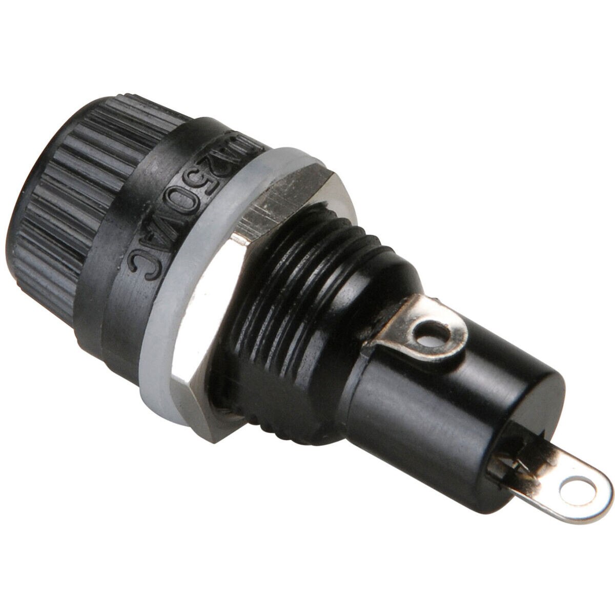 Screw Cap GMA Fuse Holder Black