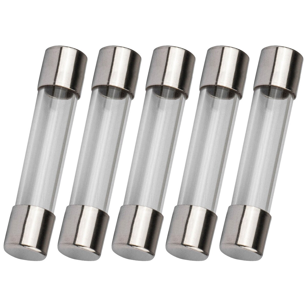 5A 3AG Fast Blow Fuse 1-1/4" x 1/4" (6 mm x 30 mm) 5-Pack