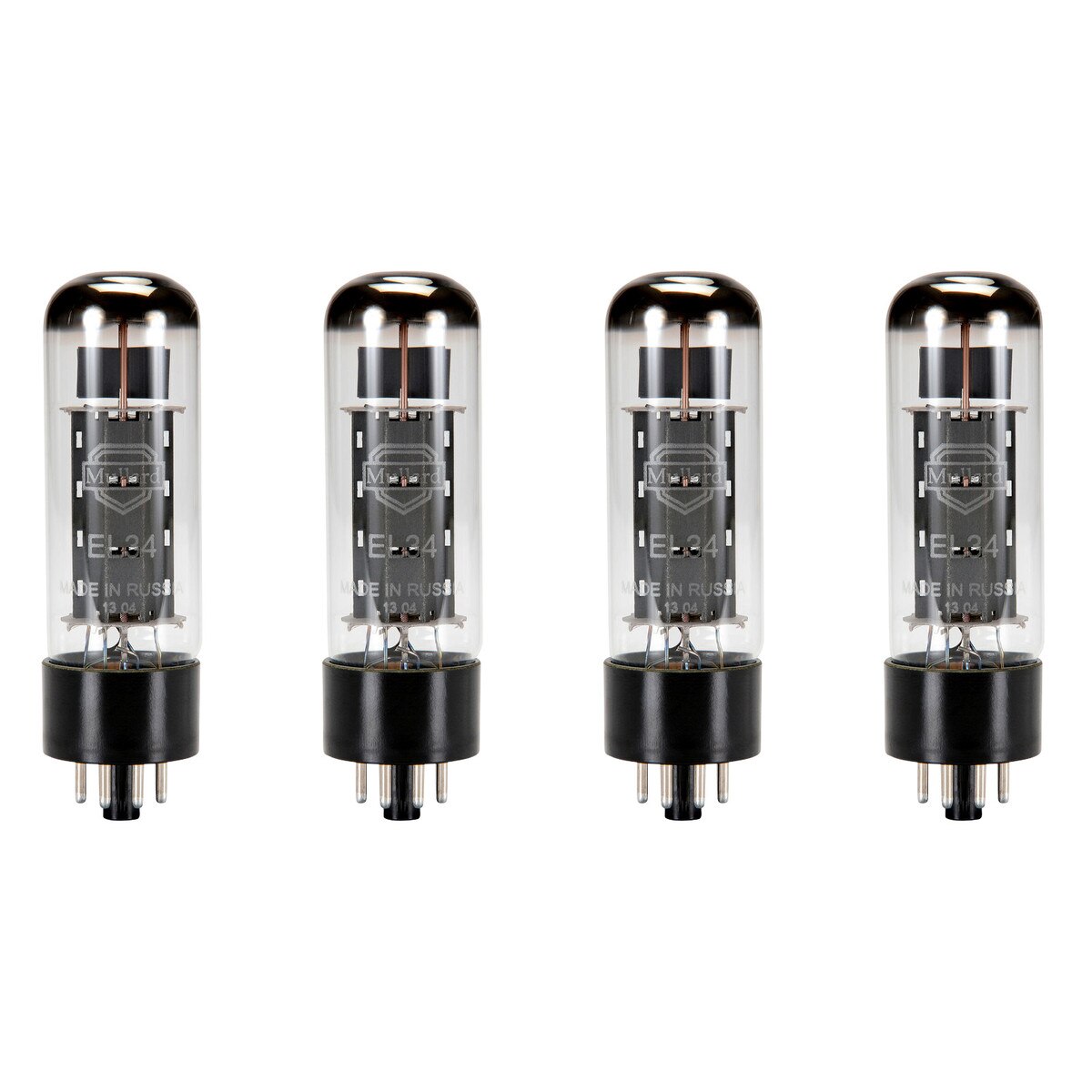 Mullard EL34 Vacuum Tube Quartet Platinum Matched