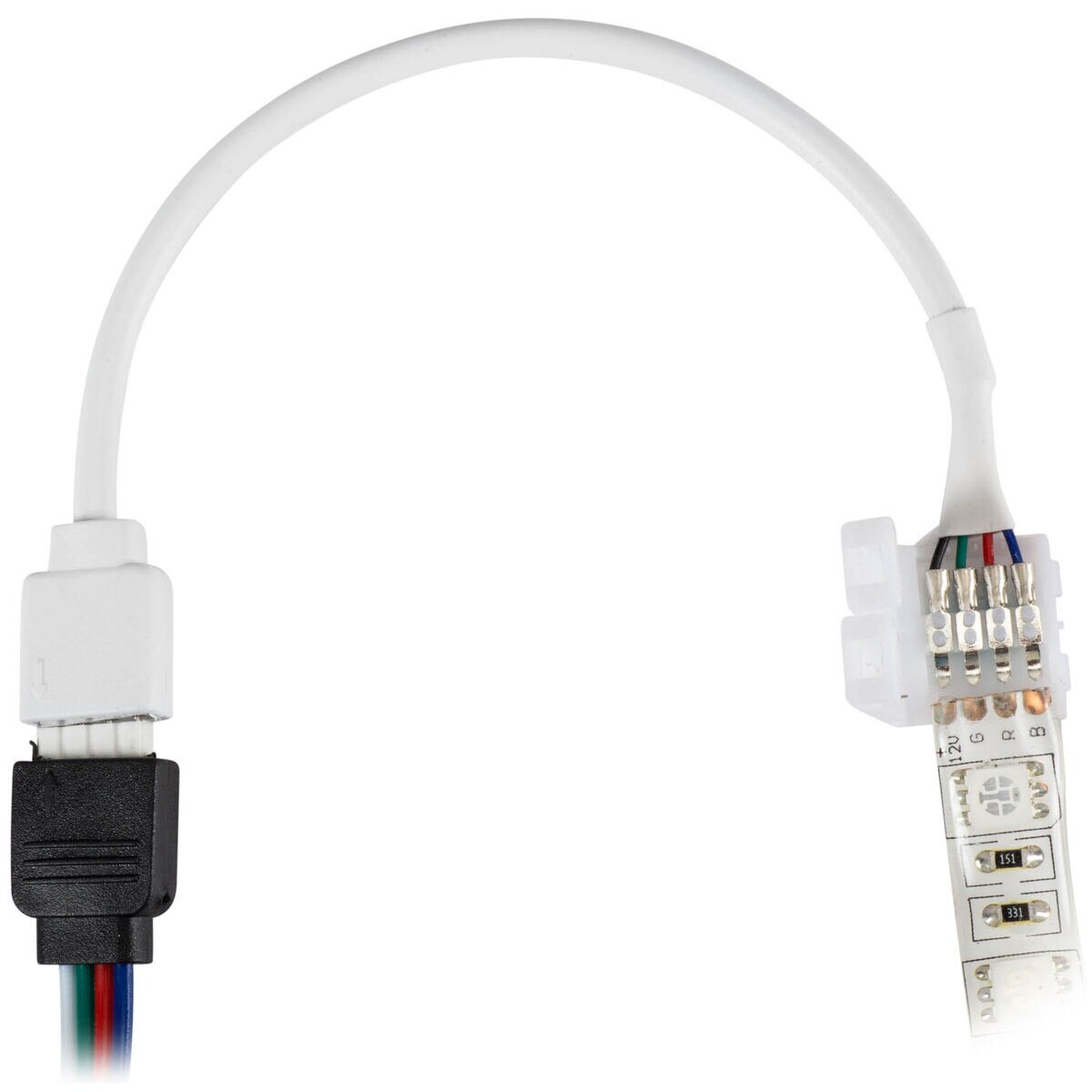 Lavolta LED Lighting Strip Connection Cable Female to Splice 150mm 5 Pcs.