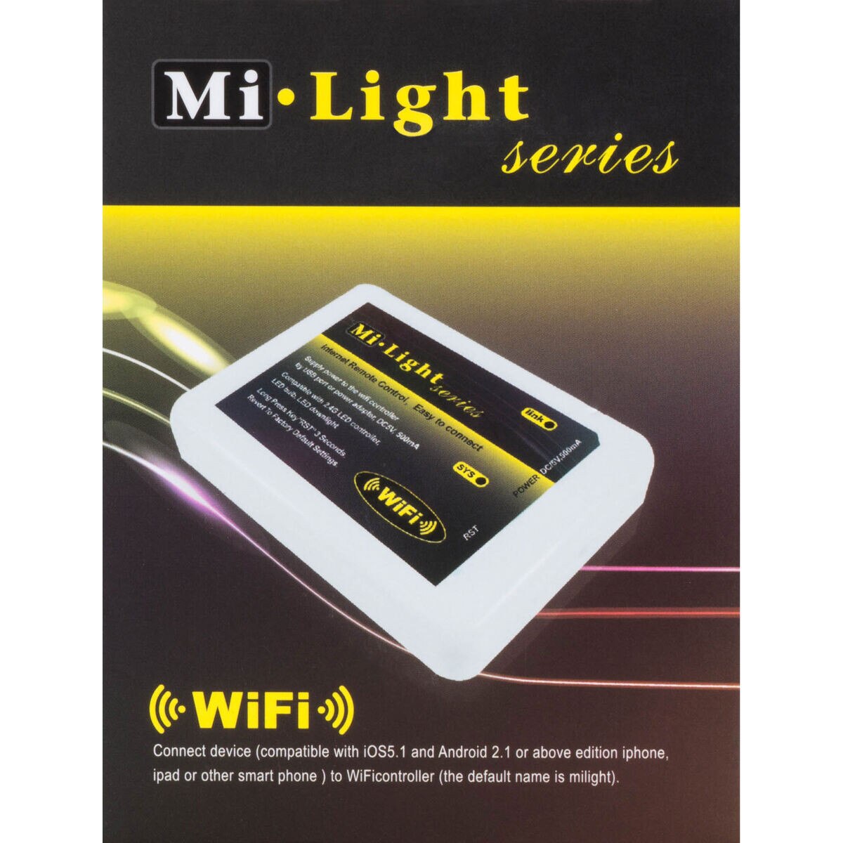 Milight Smart Light Bundle with Four RGBW Cool/Warm White LED Bulbs ...