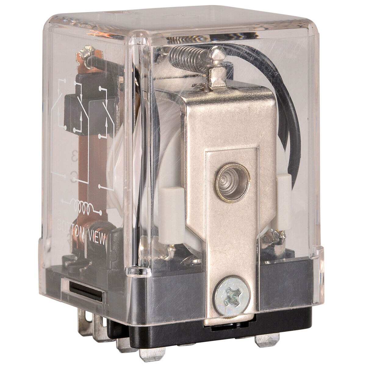 NTE R10-14D10-12 10A 12 VDC 3PDT Ice Cube Relay