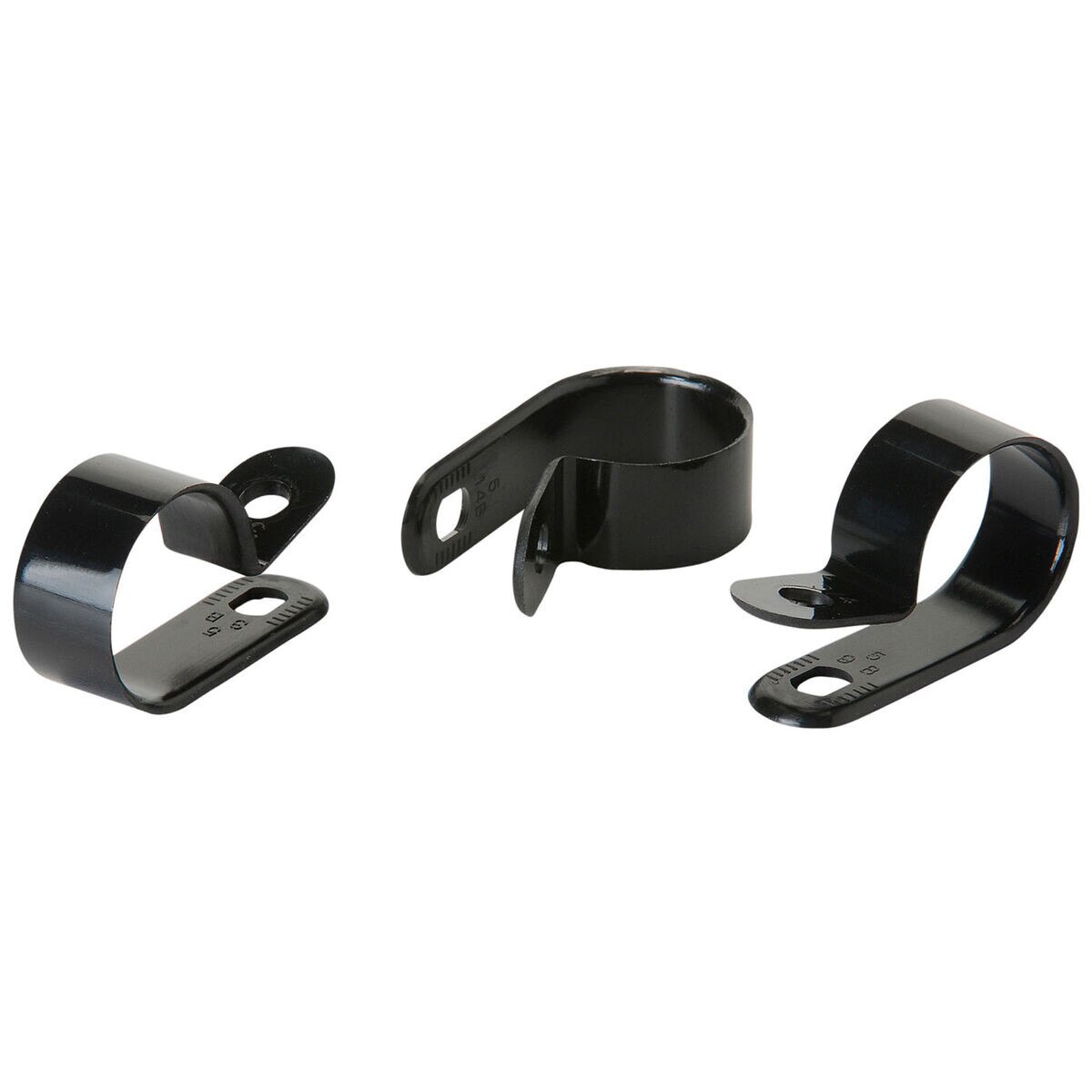 Heavy Duty Cable Clamps 3/4" Black 100 Pcs.
