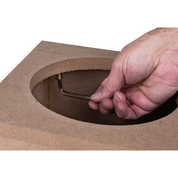 Hex Driver Flush Nut Threaded Inserts M6 x 15 mm for Wood with Wrench ...