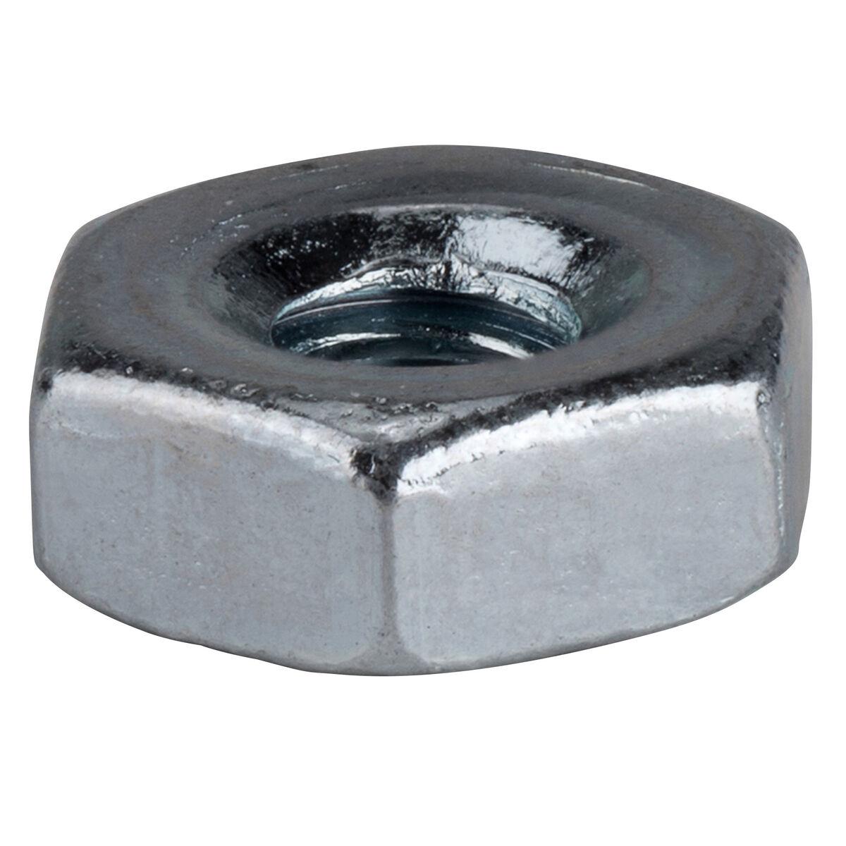#4-40 Hex Nut Zinc - 100 Pcs.