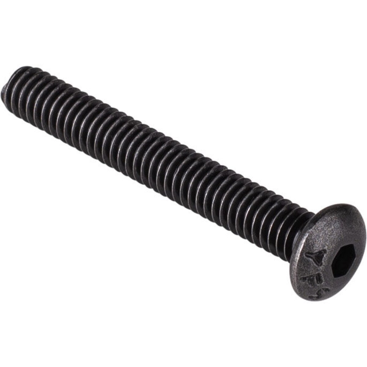 #8-32 x 1-1/4" Button Socket Head Black Oxide Screws 10-Pack