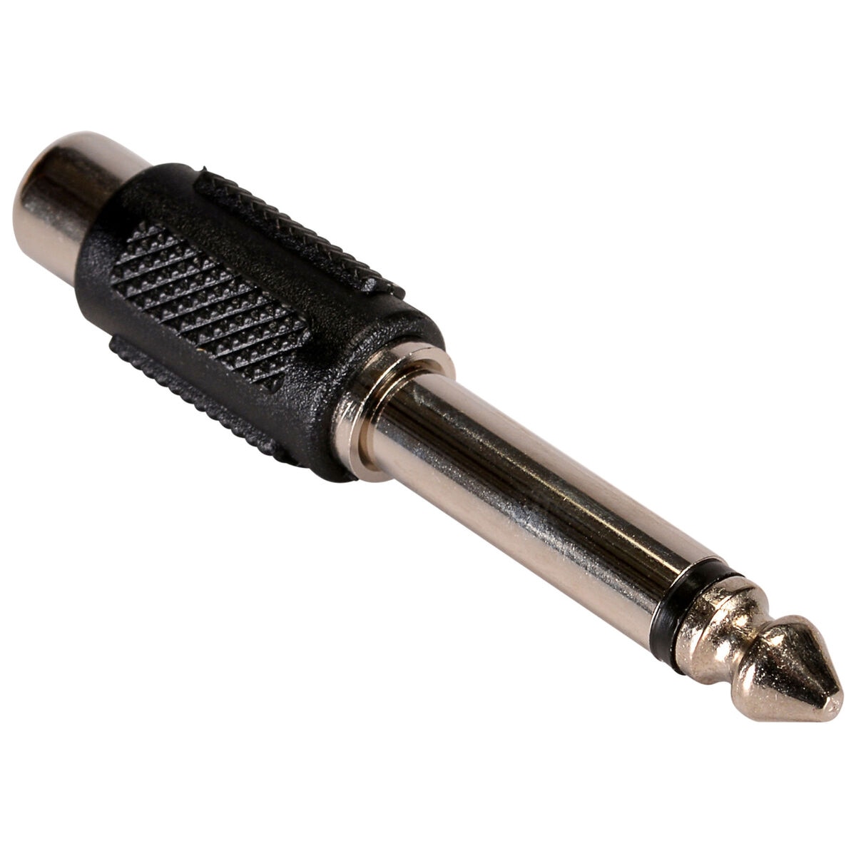 Hosa GPR-101 RCA to 1/4" TS Adapter 2 Pack