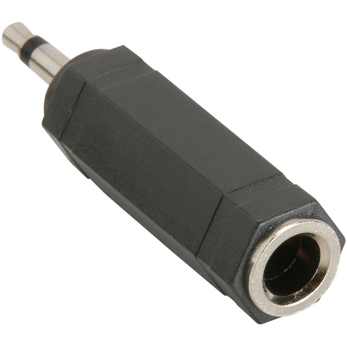 Parts Express 1/4" Mono Jack To 3.5mm Mono Plug Adapter