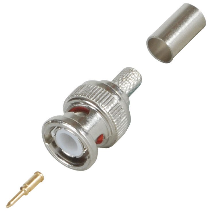 BNC Male Crimp For RG-58