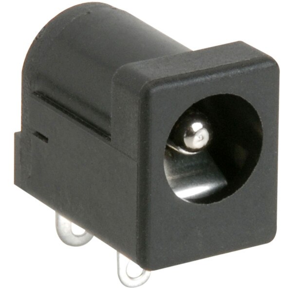 2.5mm PC Mount DC Barrel Power Jack