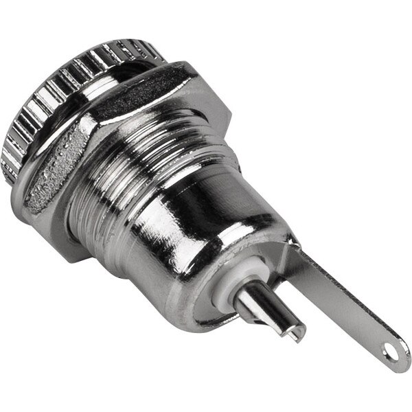 2.5mm Metal Panel Mount DC Barrel Power Jack