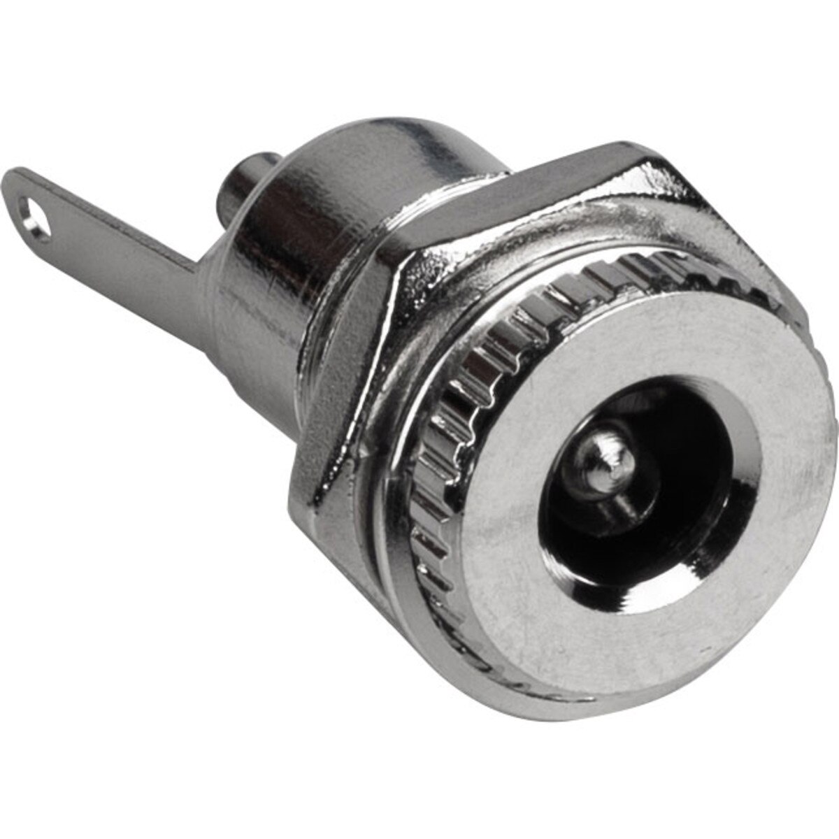 2.5mm Metal Panel Mount DC Barrel Power Jack