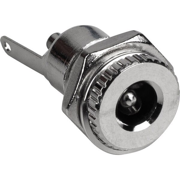 2.5mm Metal Panel Mount DC Barrel Power Jack
