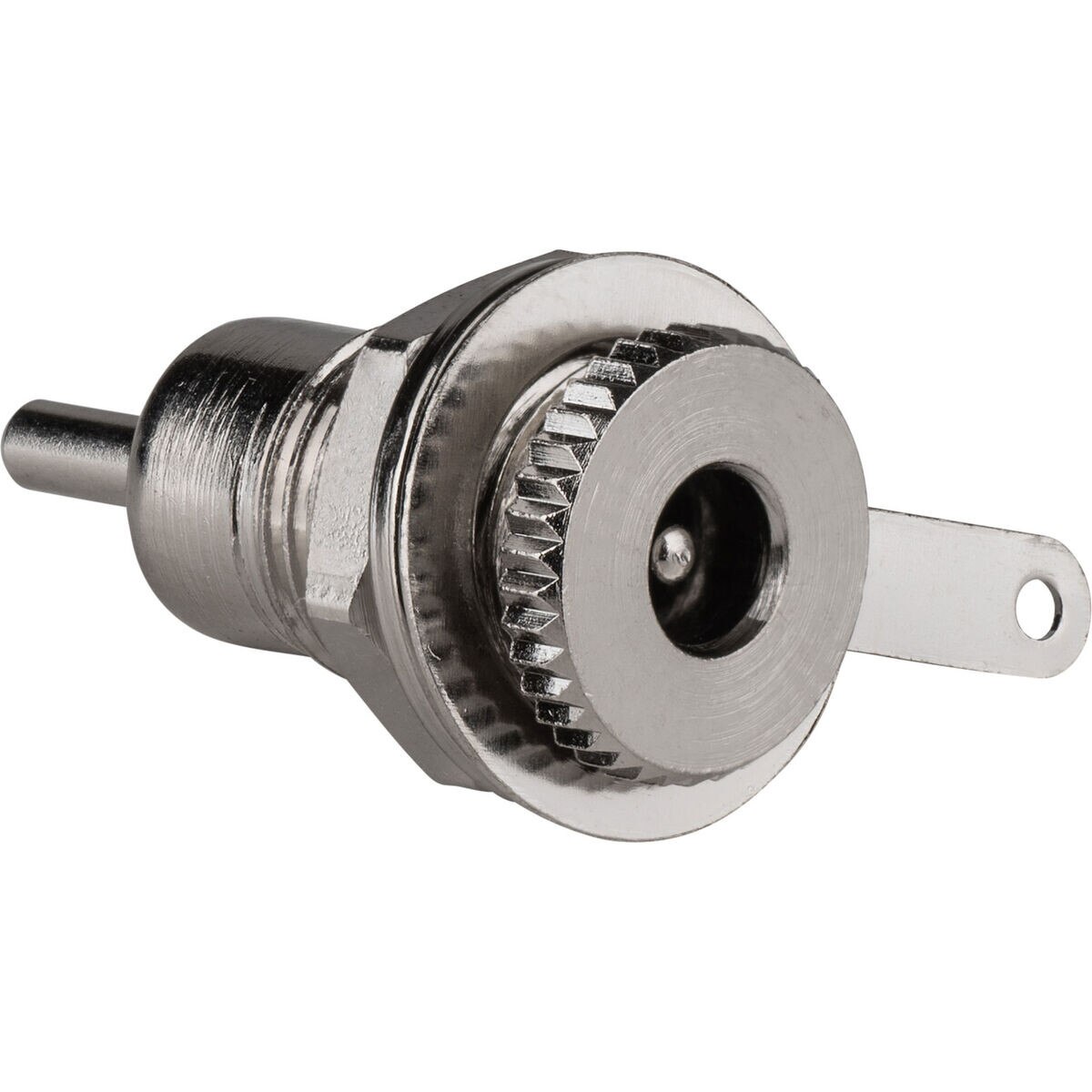 1.3mm x 3.5mm Metal Panel Mount DC Coax Barrel Power Jack