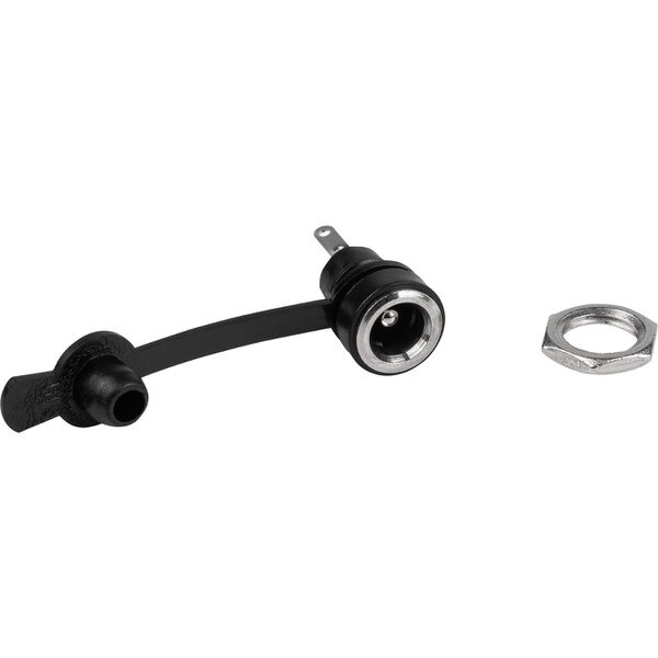 5-Pack DC Coax/Barrel Jack 2.1 x 5.5mm Barrel Power Panel Mount with ...
