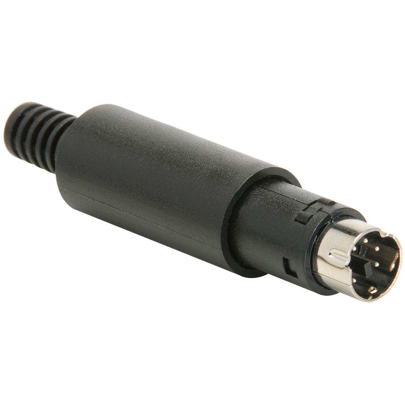 Parts Express 6 Pin Mini DIN Plug Connector