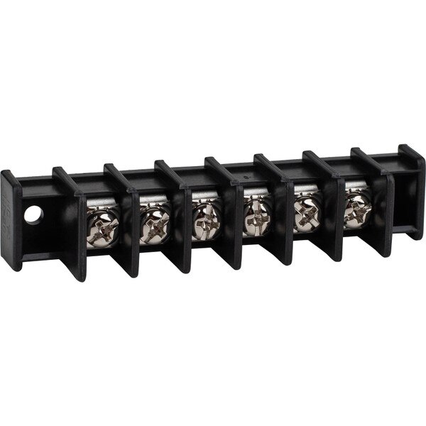 6 Pole Single Row Solder Lug Type Barrier Terminal Strip with Cover