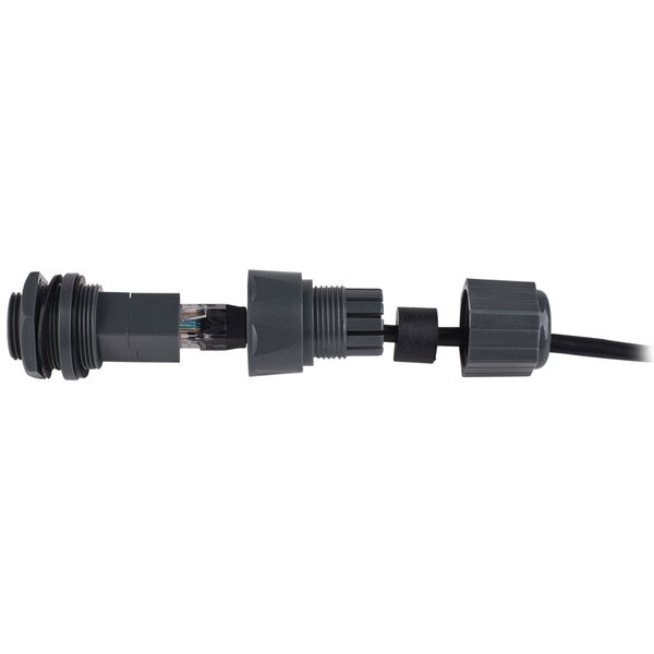 IP67 Single Weatherproof RJ45 Female to Female Coupler