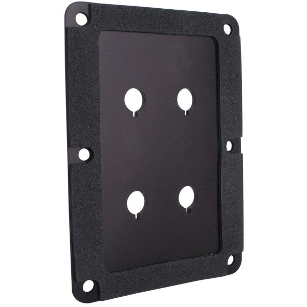 Dayton Audio DBPP-BK Double Binding Post Plate Black Anodized