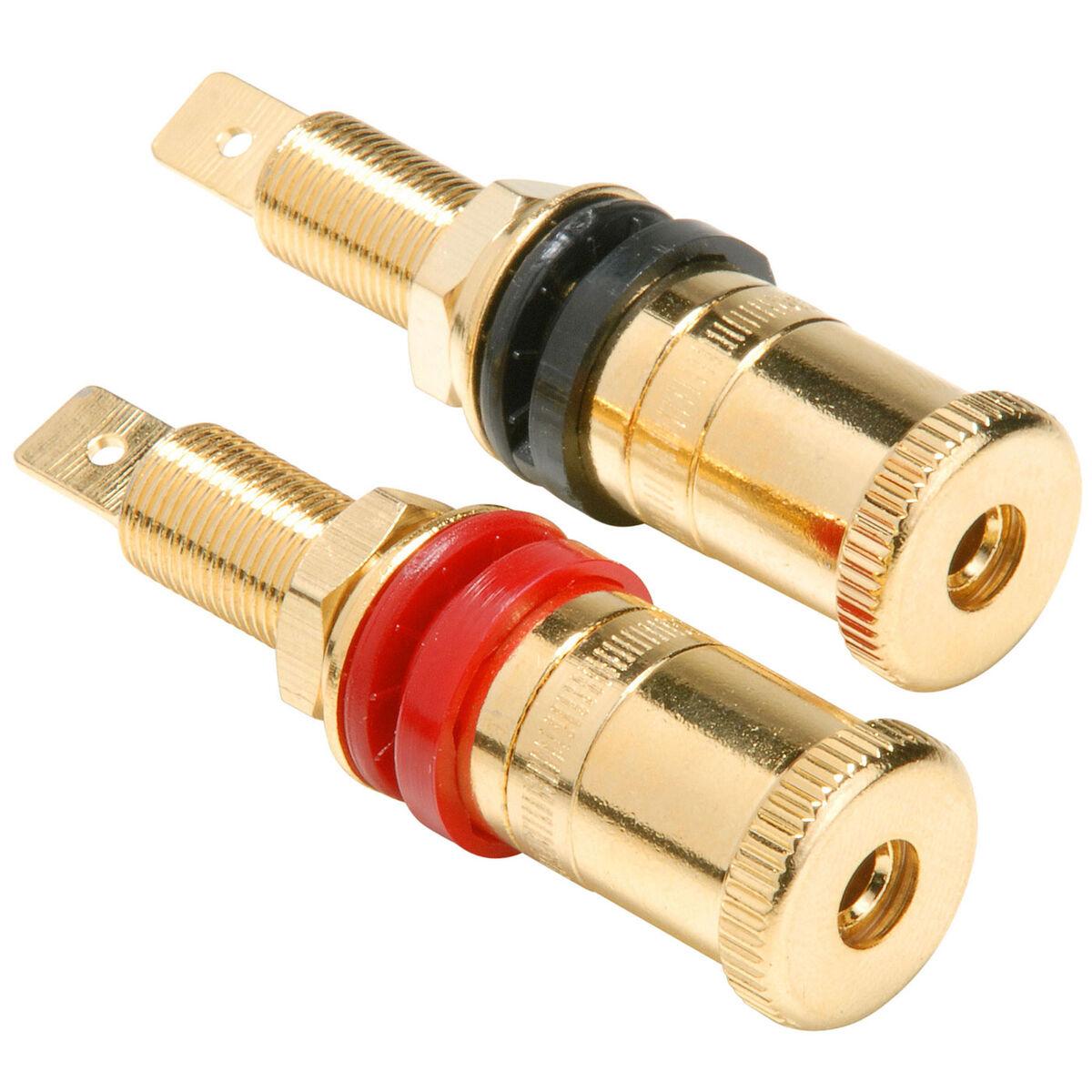 Dayton Audio PJMP-G Dual Binding Post Jumper Gold