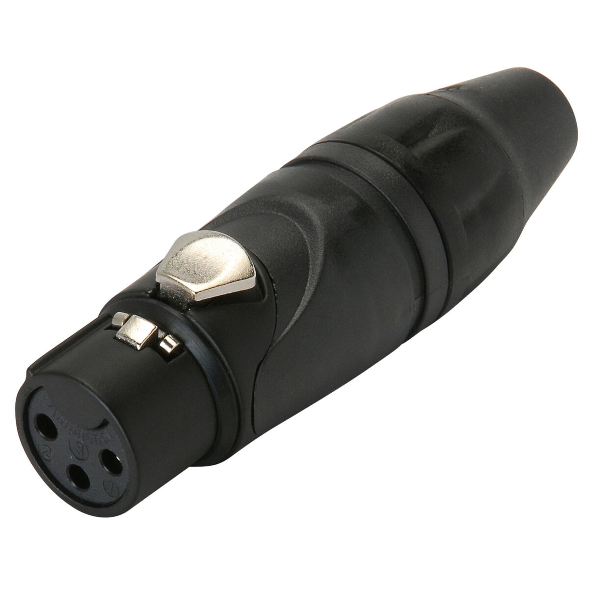 Amphenol AX3FB Female XLR Cable Connector Black