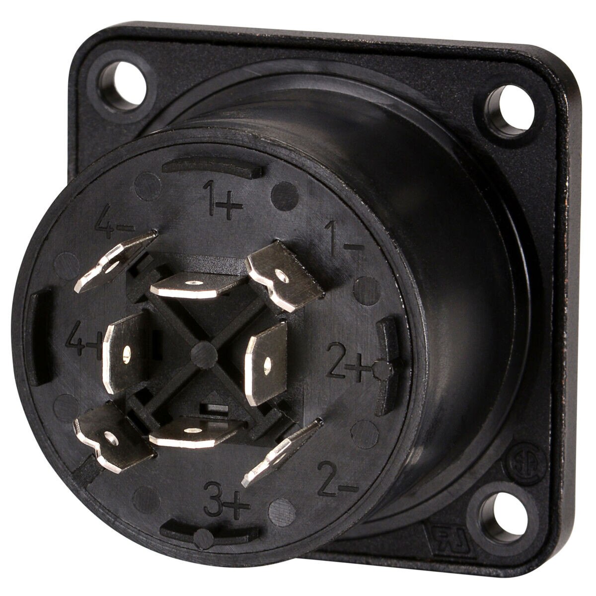 Neutrik NL8MPR-BAG speakON Connector 8 Pole Chassis Mount