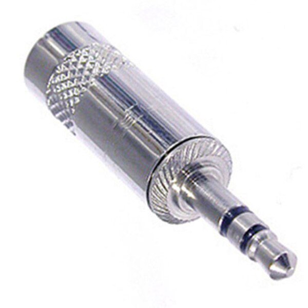 Rean NYS231 3.5mm Stereo Plug Nickel