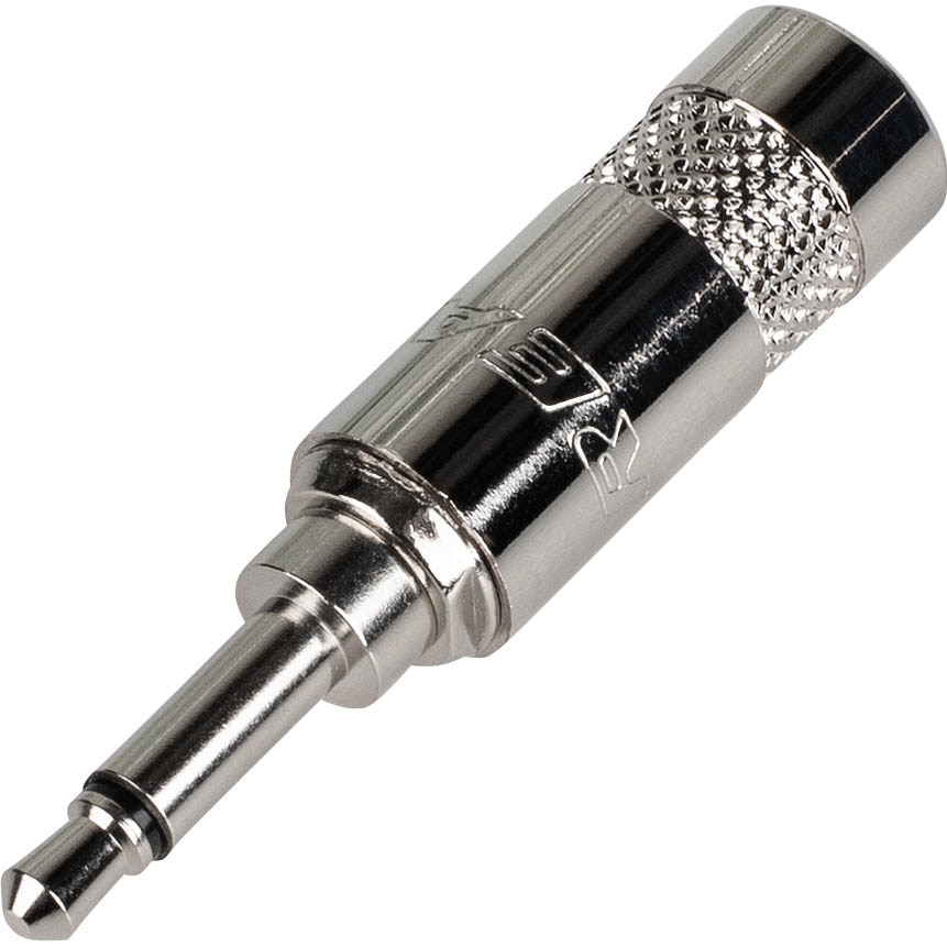 Rean NYS226L 3.5mm Mono Plug Nickel 0.25" Entry