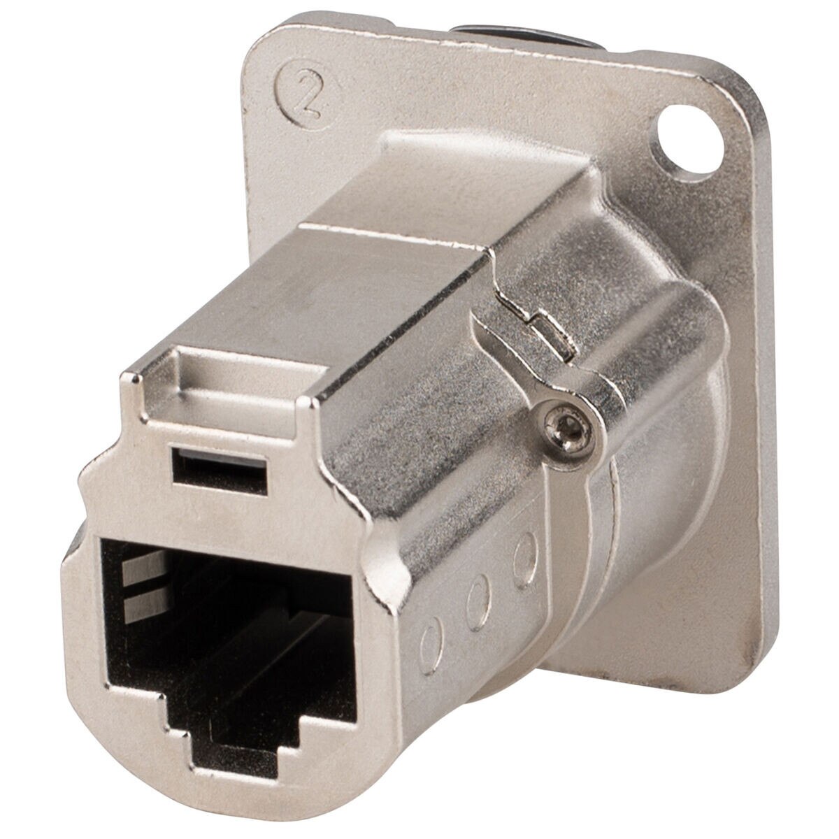 Neutrik NE8FDX-P6 etherCON RJ45 Cat 6a Shielded Feed-Thru Connector ...