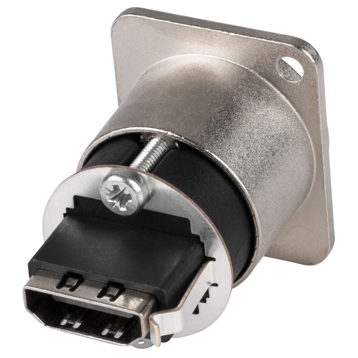 Neutrik NAHDMI-W HDMI Feed-Through Adapter "D" Series IP65 Nickel