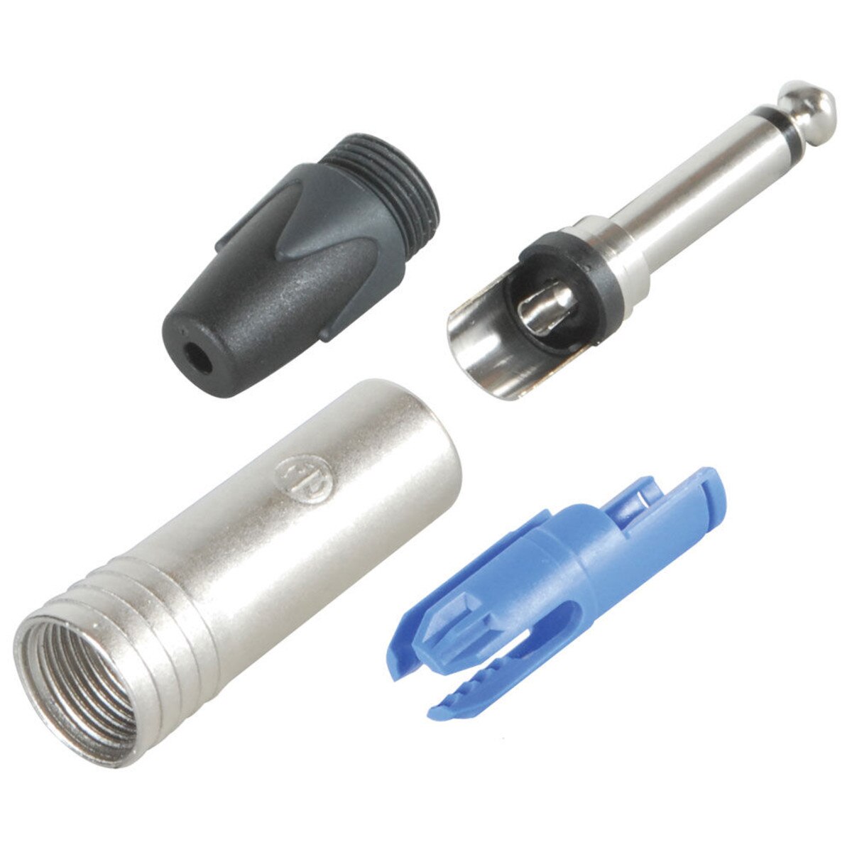 Neutrik NP2X Plug 1/4" Mono Nickel/Silver