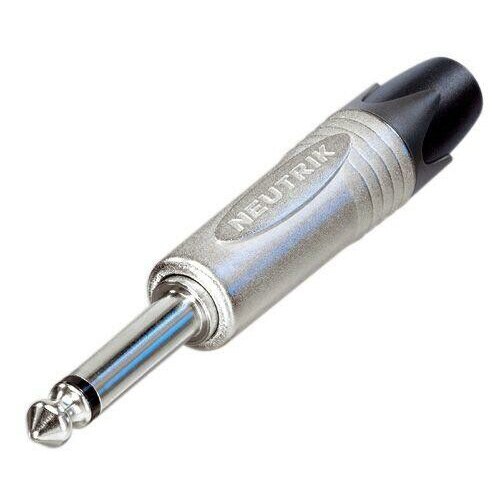 Neutrik NP2X Plug 1/4" Mono Nickel/Silver