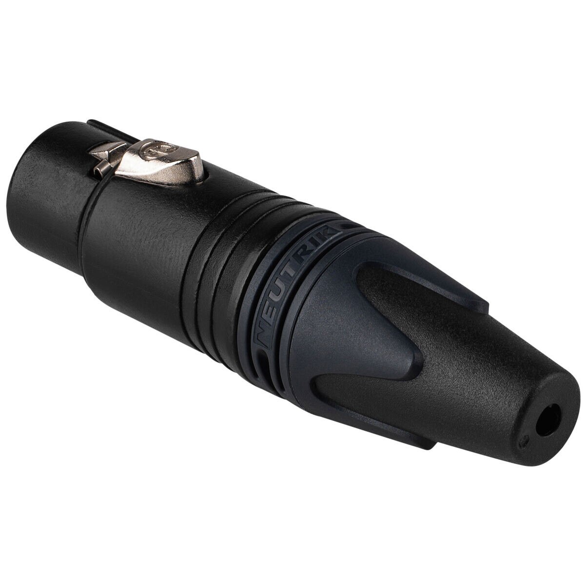 Neutrik NC5FXX-B 5-Pin XLR Female Cable Connector Black Metal Housing ...