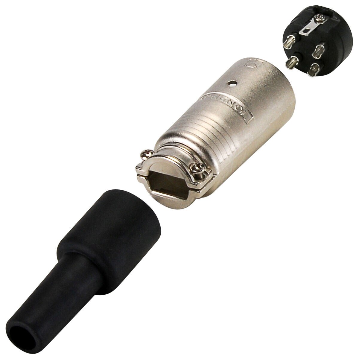 Amphenol EP-4-12 4-Pole EP Male Cable Connector